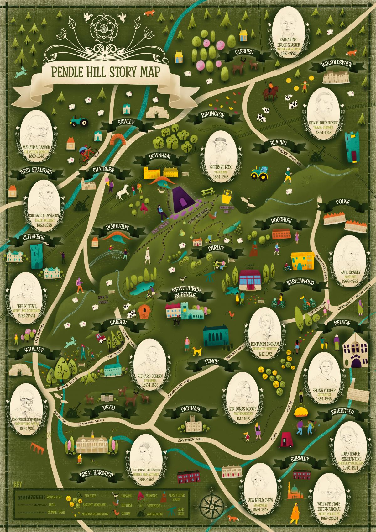 EXPLORE STORY MAP | Pendle Hill Landscape Partnership